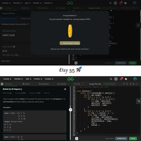 Gfg160 Geekstreak2024 Codingjourney Geeksforgeeks Dsa
