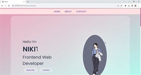 Nikita Bisht On Linkedin Techaintern Webdevelopment Portfolio Techaintern