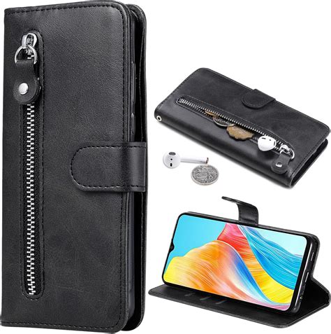 BAILI Zipper Case Wallet For Xiaomi Poco X7 Pro 5G Zipper Pocket With Card Holder For Women Men