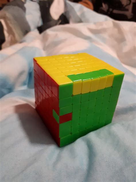 7x7 Cube Parity Nicht Möglich Freizeit Hobby Zauberwürfel