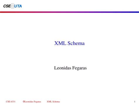 Ppt Leveraging Object Oriented Xml Schema For Richer Data Modeling