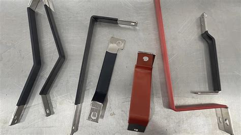 Custom Sheet Metal Fabrication Copper Nickel Plated Flexible Busbar High Conductivity For