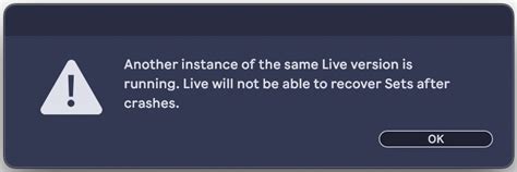 Live Cannot Access The Undo History File And Is Switching To A Memory