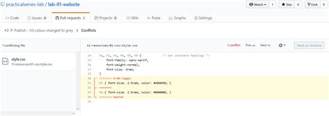 Github—handling Branches Practicalseries Brackets Git And Github