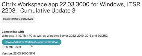 Citrix Workspace App 2305 Carl Stalhood