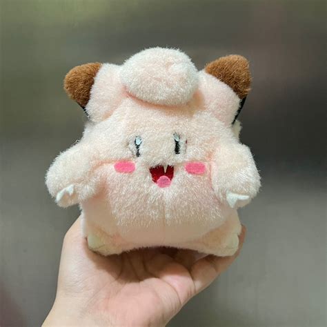 Pokemon Tomy Fuzzy Clefairy Plush H 5 Inches Php 300 Hobbies And Toys