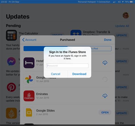 App Updates Require Password Apple Community