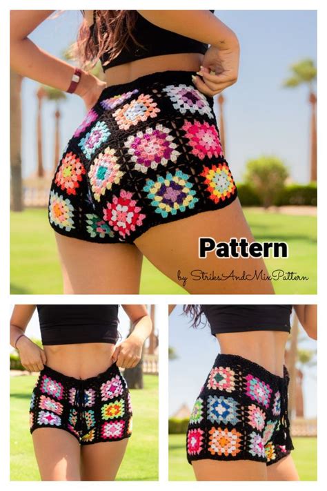 10 Summer Shorts Crochet Patterns Crochet Clothes Crochet Pants