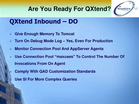 ppt are you ready for qxtend powerpoint presentation free download