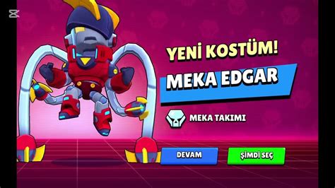 Meka Edgar Brawlstars Mekanik Edgar Legendary Custom Youtube