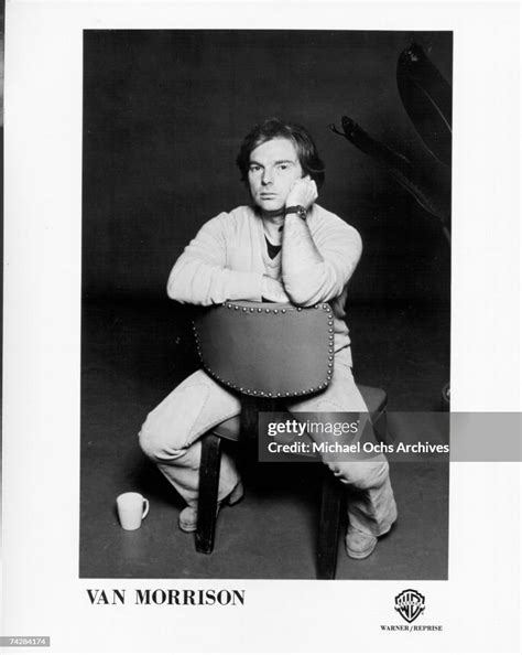 Rock And Roll Singer Van Morrison Poses For A Publicity Photo In