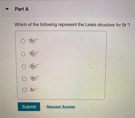 Solved Part A Which Of The Following Represent The Lewis