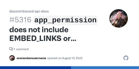 `apppermissions` Does Not Include Embedlinks Or Attachfiles When The Bot Is Not In The Guild