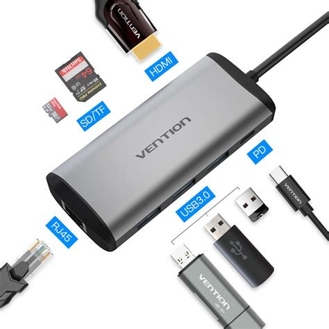 Ventie Thunderbolt Dock Usb Hub Type C Naar Hdmi Grandado