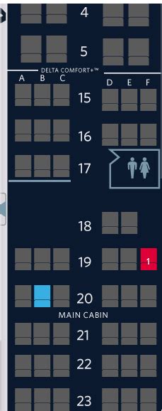 Delta Airlines Seating Chart 757 Cabinets Matttroy