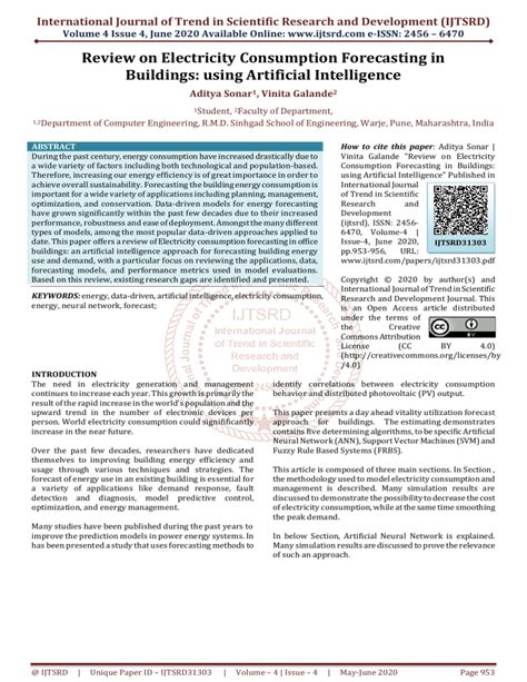 Review On Electricity Consumption Forecasting In Buildings Using Artificial Intelligence