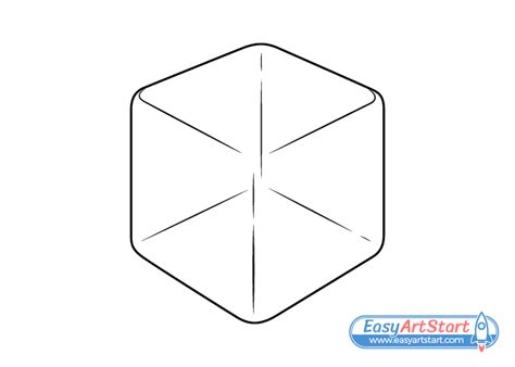How To Draw An Ice Cube Steps EasyArtStart