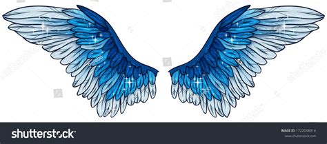 Blue Angel Wings Logo 11027 Blue Angel Wings Stock Vectors And Vector