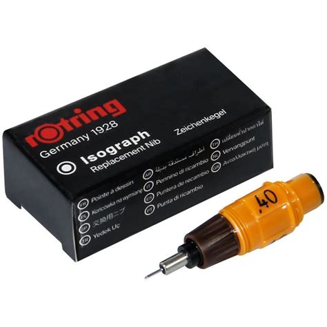 Rotring Isograph Nib 0.40-Montgomery Pens Fountain Pen Store 212 420 1312