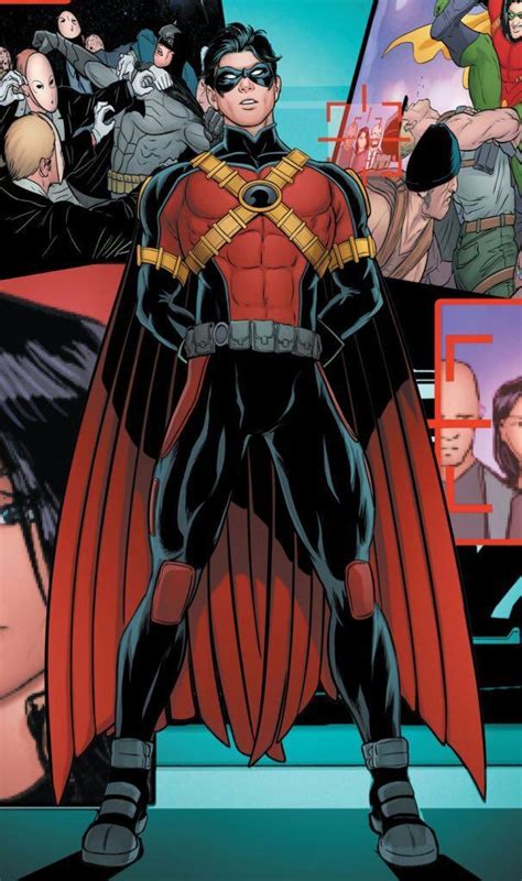 Pin On Teen Titans Robin Comics Tim Drake Red Robin Tim Drake