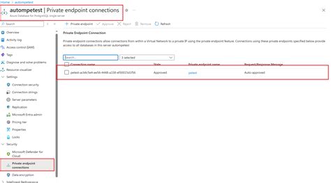 Azure Database For Postgresql の自動マイグレーション プライベート エンドポイントを持つ単一サーバー Azure Database For