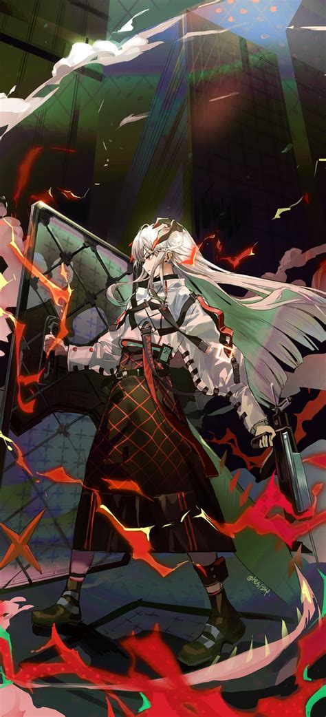 Saria Arknights Drawn By Twice12314 Danbooru