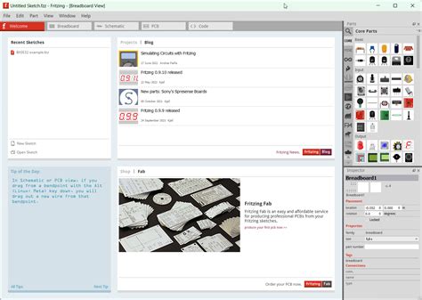 การวาดวงจรอิเล็กทรอนิกส์ด้วย fritzing artronshop บอร์ดอิเล็กทรอนิกส์ arduino esp32 esp8266