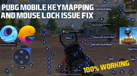 Fix Pubg Mobile Keymapping And Mouse Lock Issue In Gamelooptgb 100