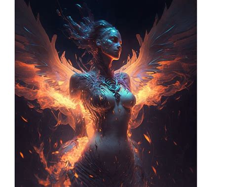 Ai Generado Fénix Mujer Imagen Gratis En Pixabay Pixabay