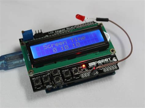 Screen Time Break For Arduino Uno