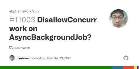 disallowconcurrentexecution work on asyncbackgroundjob · issue 11003