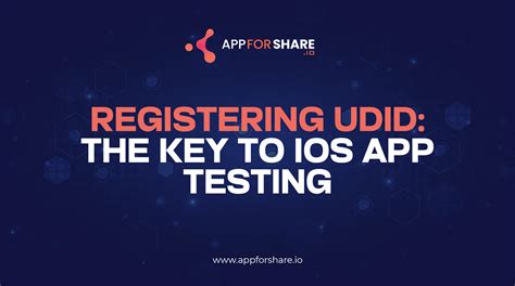 Registering Udid The Key To Ios App Testing