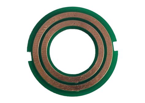 Flat Pancake Pcb Slip Ring Rotating Electrical Connector