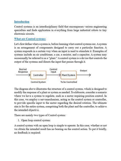 Control System Lab Pdf Control Theory Feedback