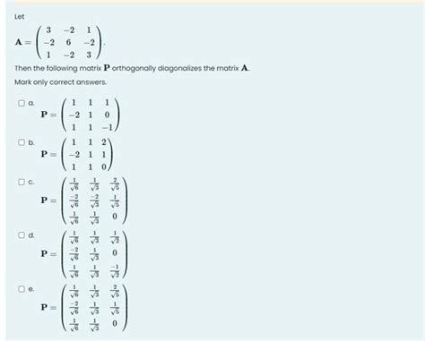 solved let 3 2 1 a 2 6 2 1 2 3 then the following