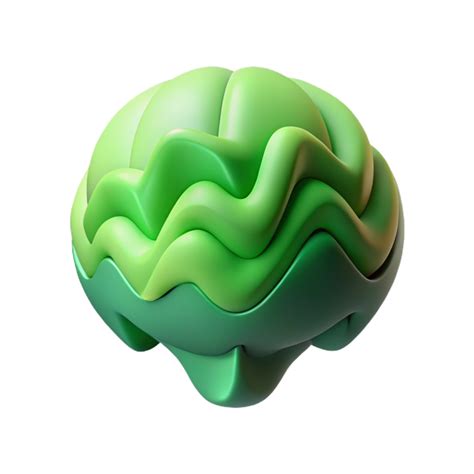 Serene Vintage Eeg Data Visualization Green Gradient Cutout High