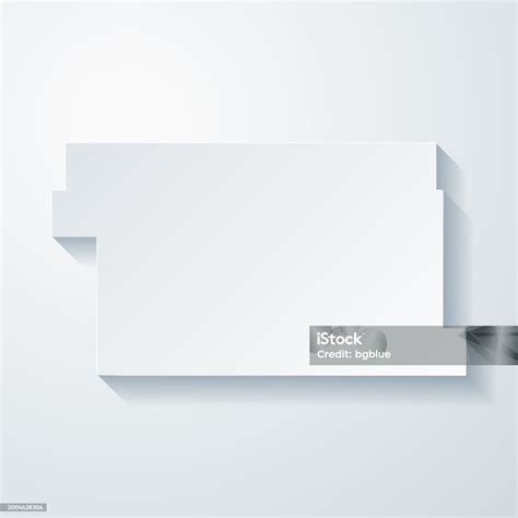 몬태나주 대니얼스 카운티 빈 배경에 종이 자르기 효과가 있는 지도 0명에 대한 스톡 벡터 아트 및 기타 이미지 0명 3차원 형태 공란 Istock