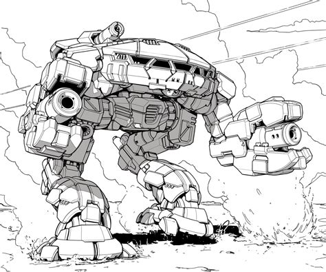 Mechwarrior King Crab Lego