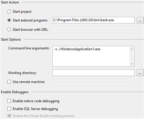 Git Change Default Command Prompt In Visual Studio Stack Overflow