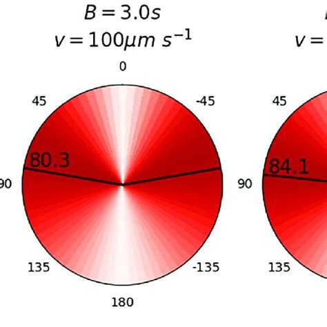 Normalised Distributions Of Microbe Polar Angles Between 20 60s Download Scientific Diagram