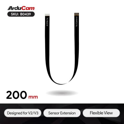 Arducam 200mm Sensor Extension Cable Tannatechbiz