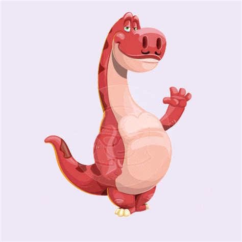 Brontosaurus Dinosaur Animated S Collection Graphicmama