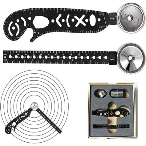 Multifunction Drafting Tool Edc Multifunction Stationery Drafting Architect Ruler All In One