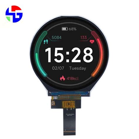 3 4 inch tft lcd panel ips display mipi 800x800 resolution