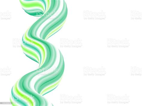 부드러운 그라데이션 모양이 있는 추상 3d 컬러풀 한 구성 벡터 예술 일러스트레이션 활기찬 그라데이션 흐르는 스트림 액체 색상