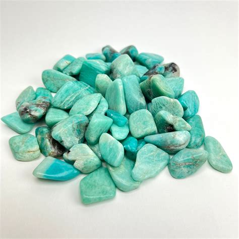 Amazonite Tumbled 20 45mm 1 Lb Madagascar Pelham Grayson Rose