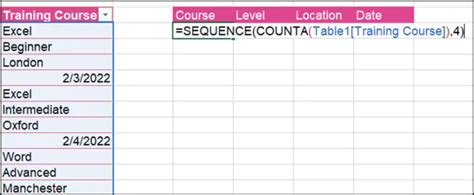 Dynamic Arrays Sequence Function And Unstacking Records