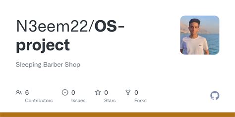 GitHub N Eem OS Project Sleeping Barber Shop