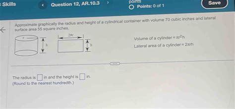 skills question 12 ar 10 3 oints save