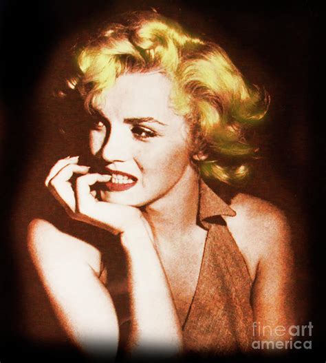 Marilyn Monroe Smoking A Joint